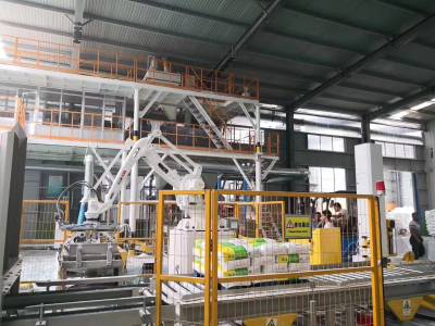 Building materials packaging and stacking production line Factory ...
